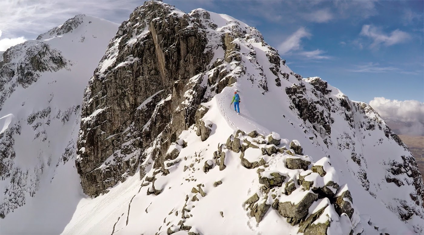 Rob Johnson: Ledge Route, Ben Nevis