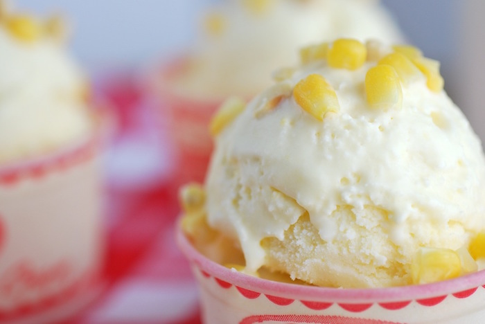 Salted Sweet Corn Ice Cream - Always Order Dessert