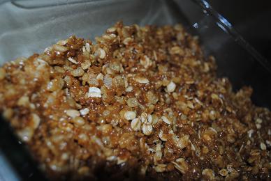 Maggie's LesVegan Kitchen: Vegan Viands #1: Grape Nut Bars & Chex Mix