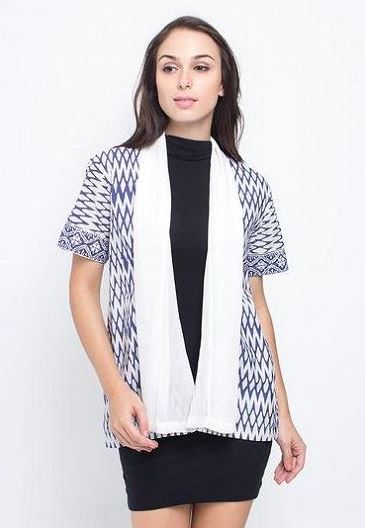 10 Model Baju Batik Kombinasi Bolero Terbaru 2020