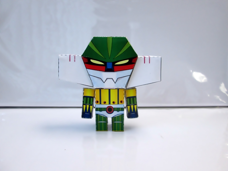 Steel Jeeg Paper Toy ~ Paperkraft.net - Free Papercraft, Paper Model ...