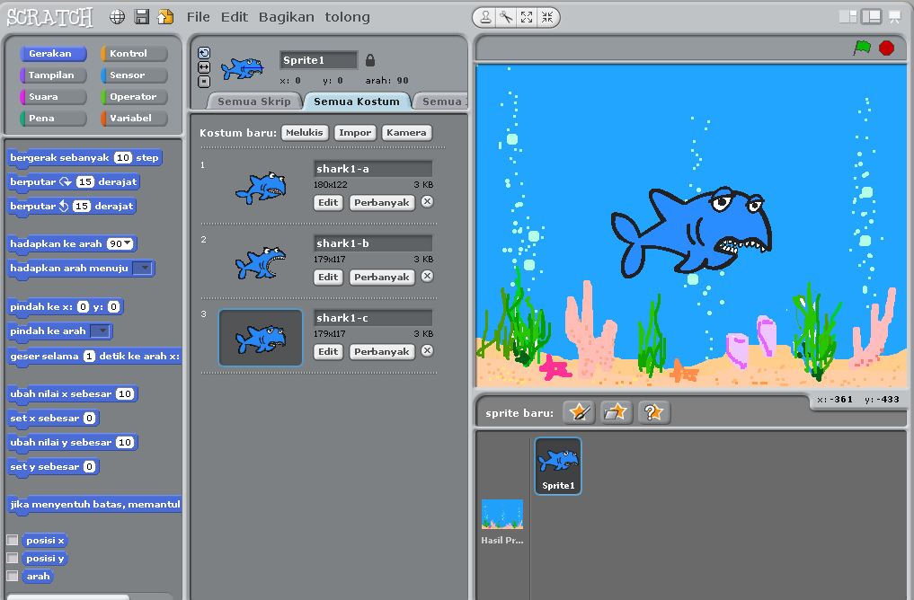 Cara membuat scratch: membuat game pada aplikasi scratch