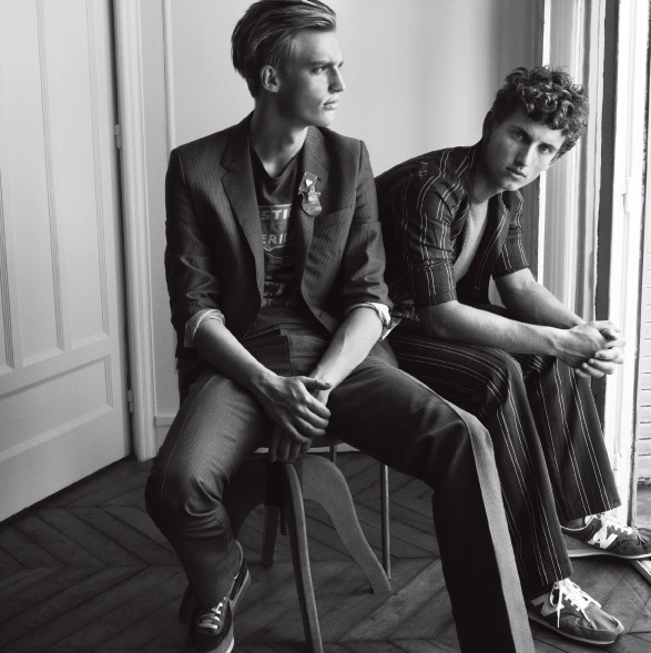 Victor Nylander & Robin Ahrens by Paul Wetherell | Homotography