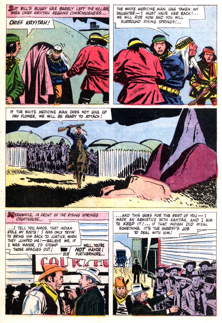 The ALEX TOTH archives: TOTH - FOUR COLOR COMICS 0877 - Frontier Doctor ...