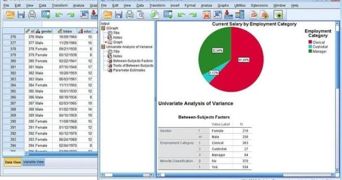 Statistics Works Spss,R Studio,Excel And Probability : Data Analysis ...
