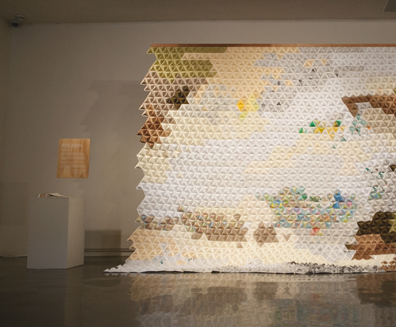 of paper and things: paper arts | paper art installation