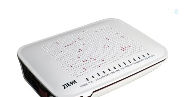 Setting ONT ZTE Indihome ~ Glenn Claudio