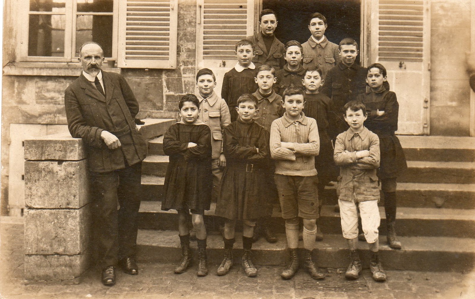 Souvenirs Décole Photo De Classe
