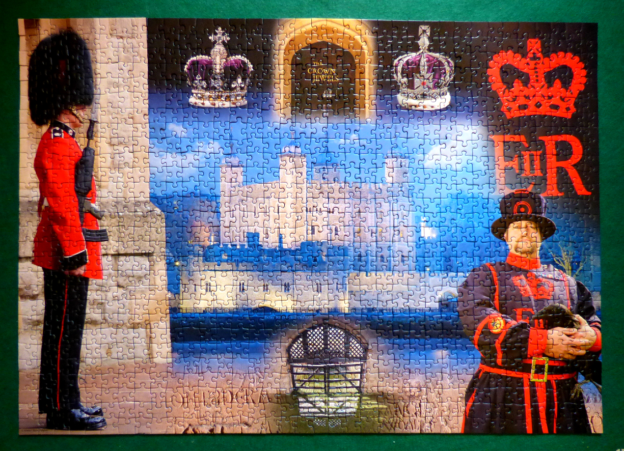 Chez Maximka: The Tower of London 1000 piece jigsaw puzzle from ...