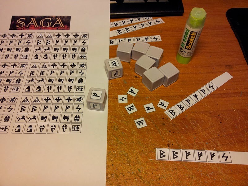 Hobby worker: Cheap SAGA Dice