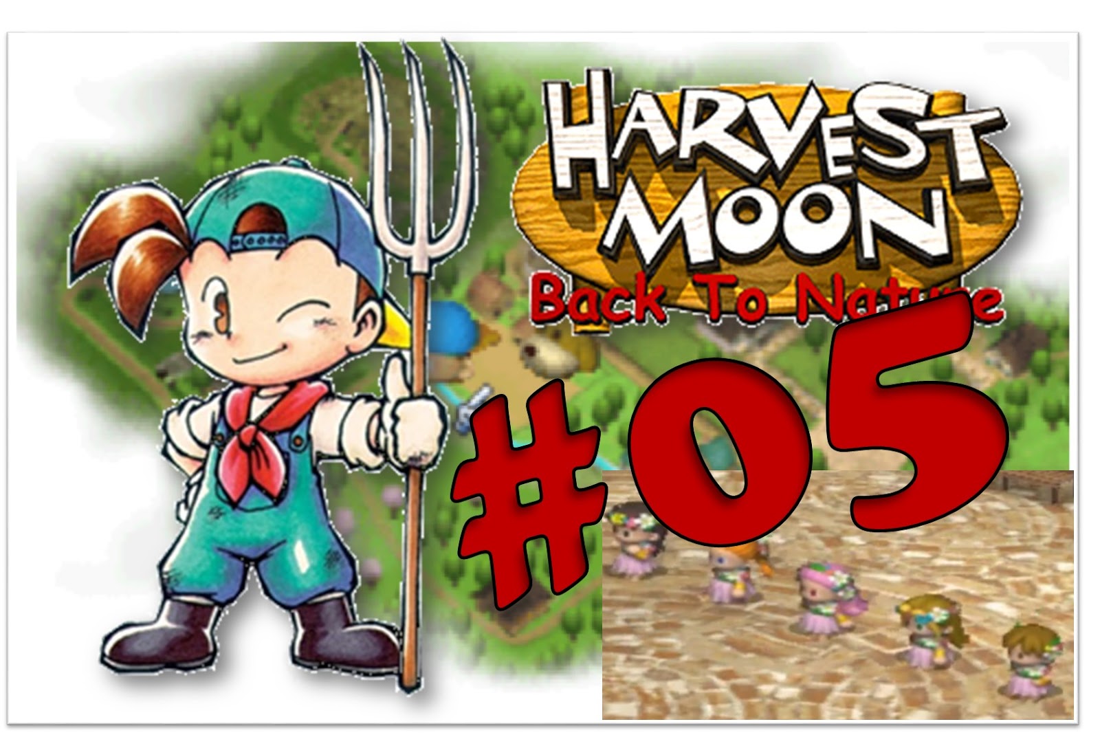 Harvest Moon BTN #05 - Festival de Dança uhuuu