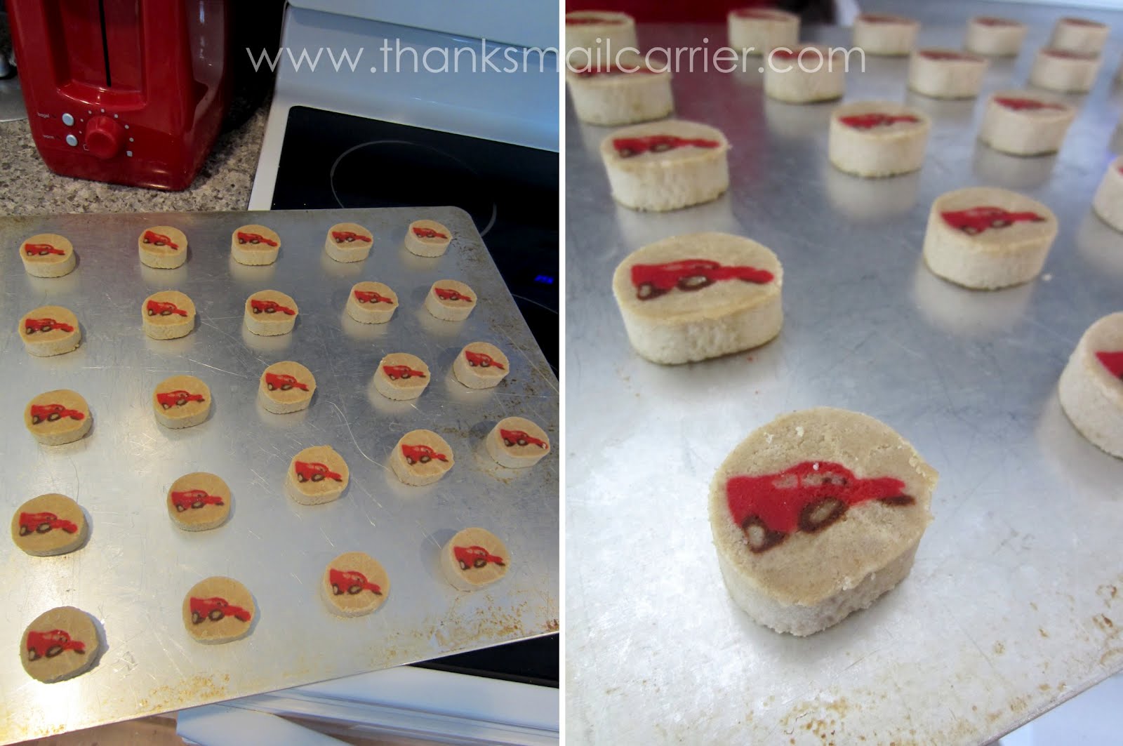 Thanks, Mail Carrier | Pillsbury Disney Ready to Bake! Shape Cookies ...