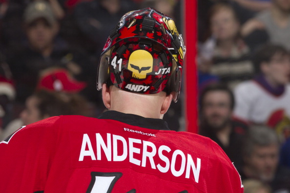 I Love Goalies!: Craig Anderson 2012-13 Mask