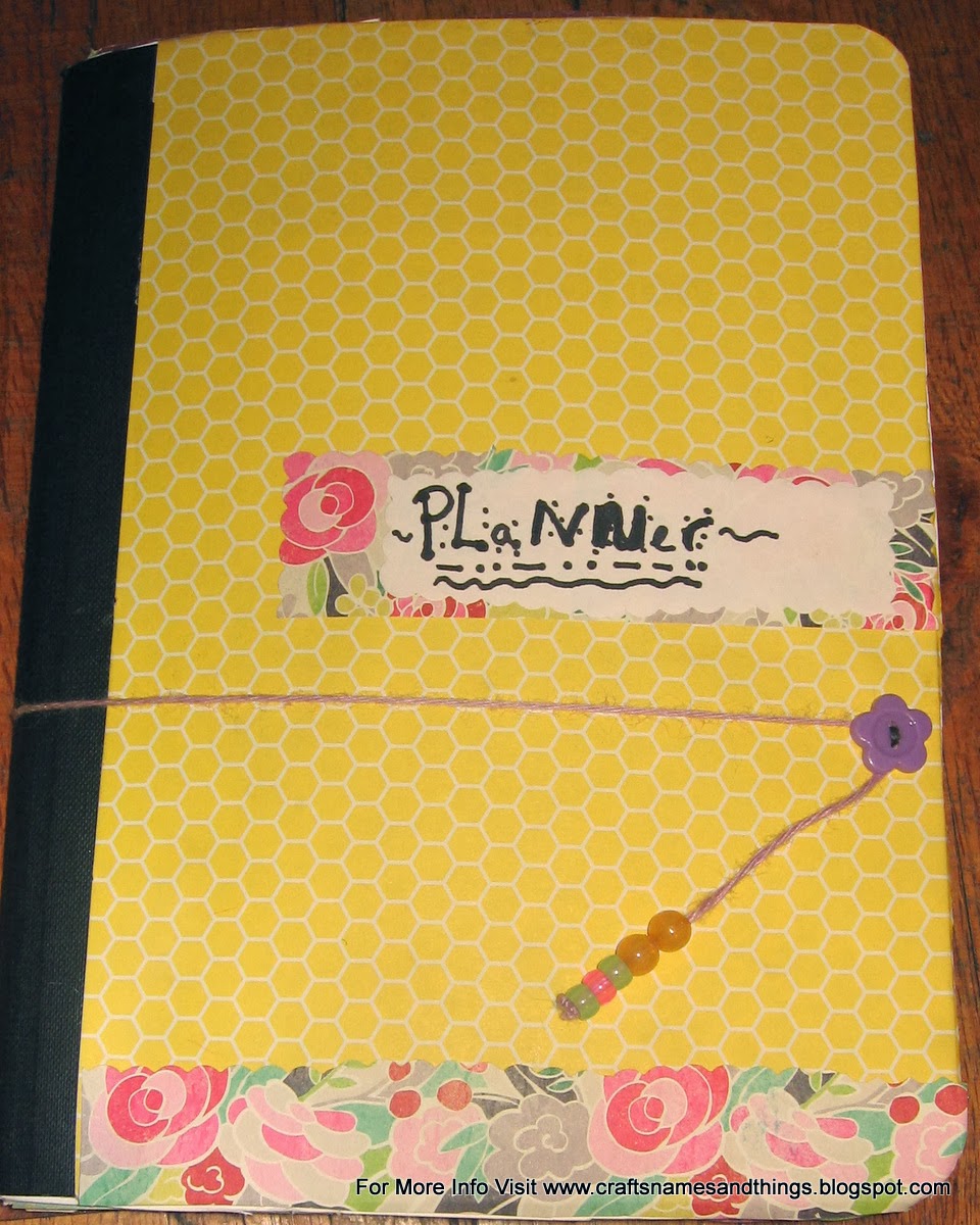 Crafts, Names, And Things!: Cheap DIY Day Planner/ Agenda Book with pen ...