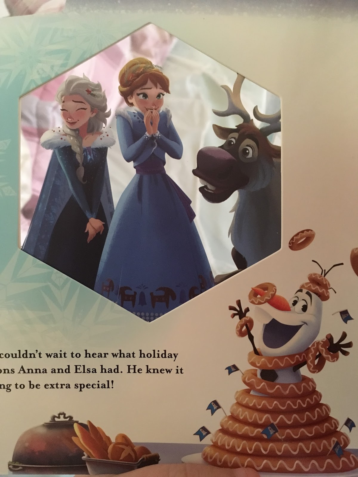 Team Rudolph and Olaf’s Frozen adventure books – Debrasworld