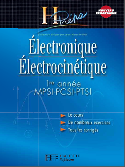 Électronique ET Électrocinétique PDF ~ livre electronique gratuit