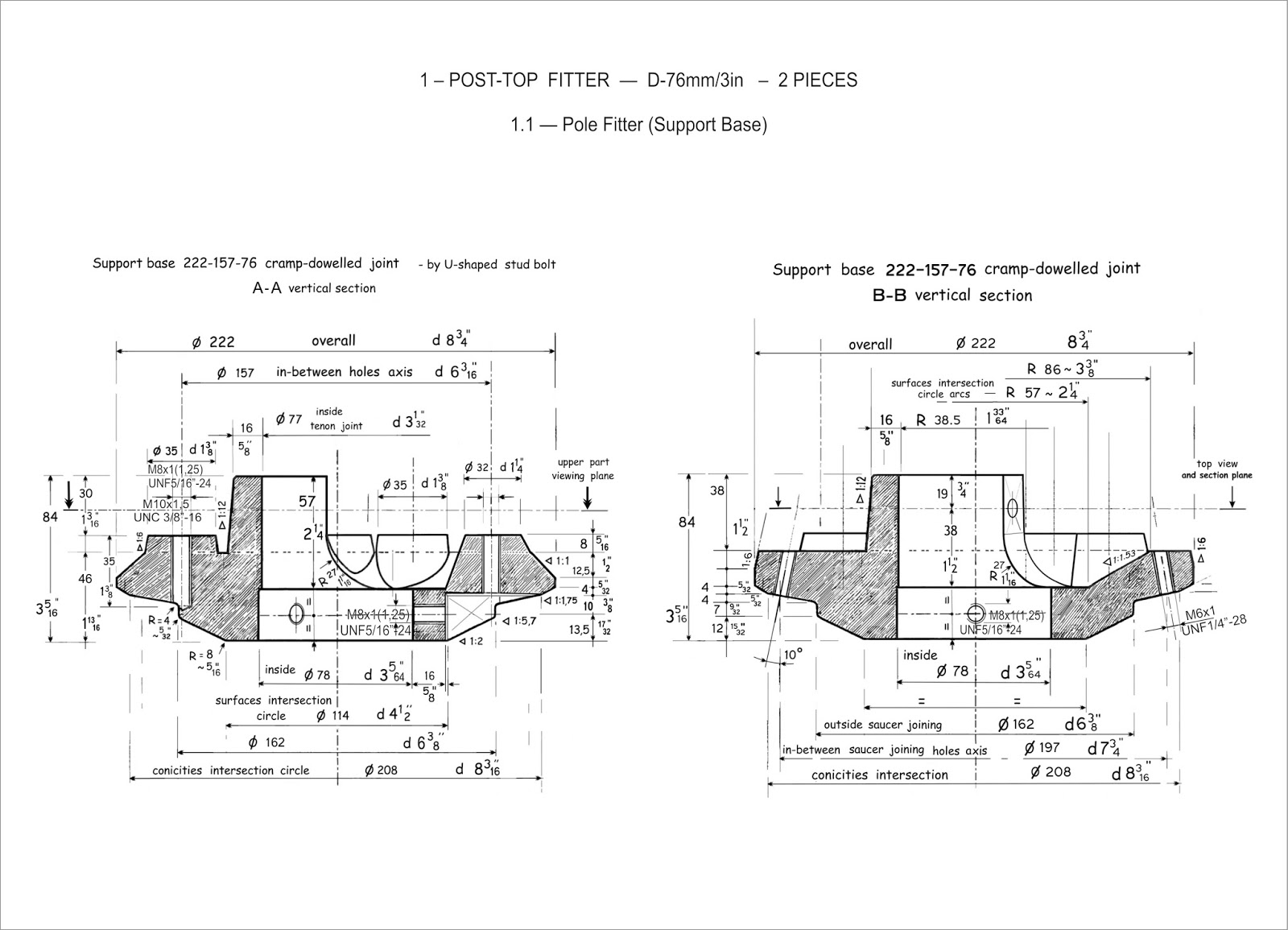 Untitled Blog: Post-top Outdoor Lighting Fixture - 1st Design - Large ...