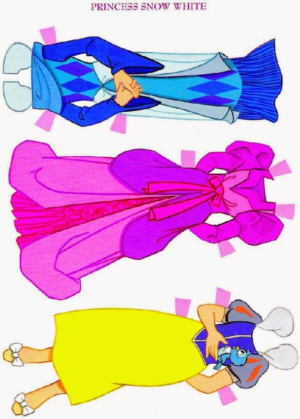Disney Movie Princesses: Princess Paper Dolls!