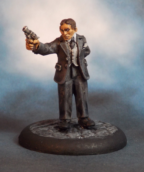 Miniatures for Roleplaying: Copplestone Castings Gangster