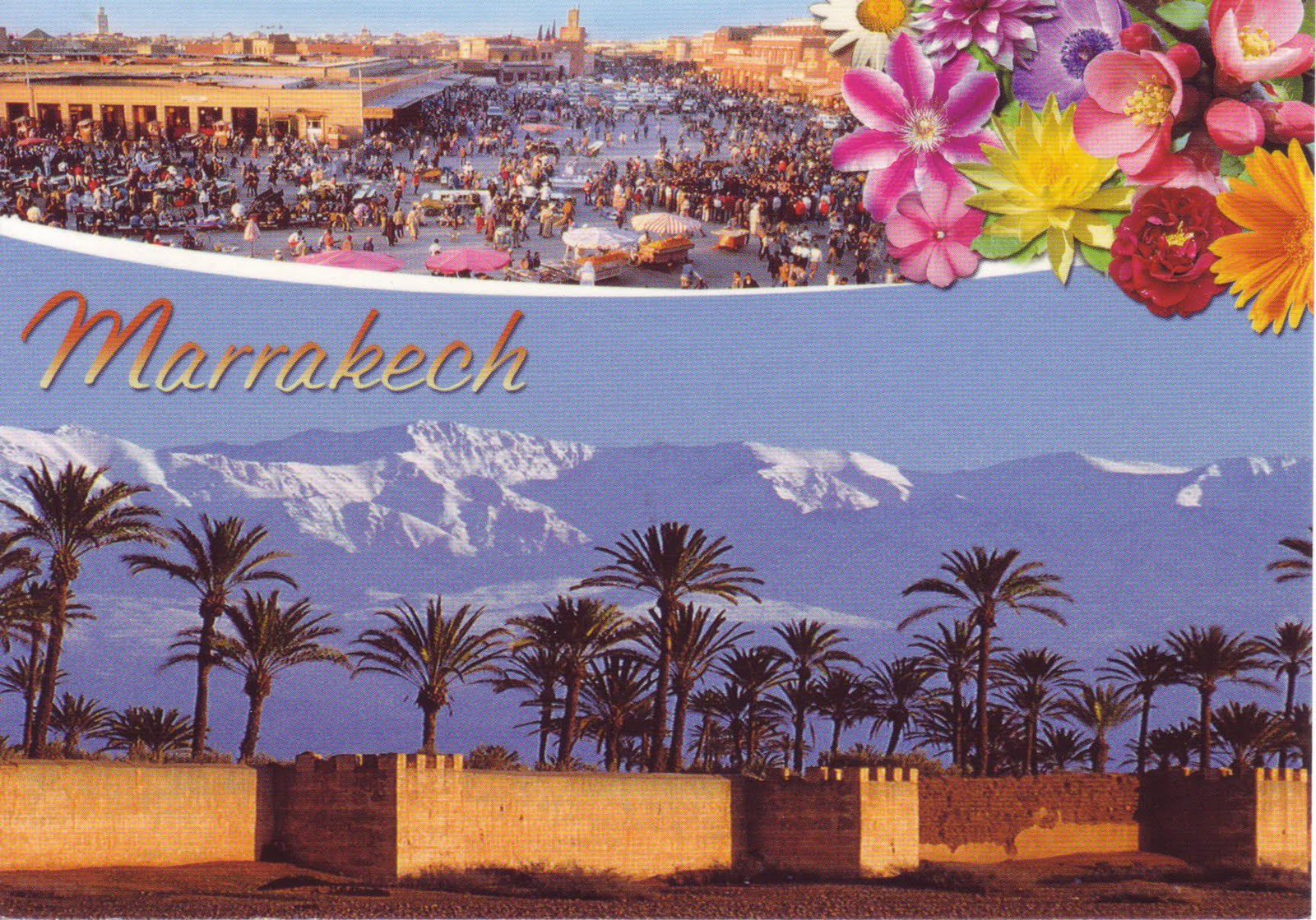 The World in Postcards - Sabine's Blog: Marrakech (UNESCO)
