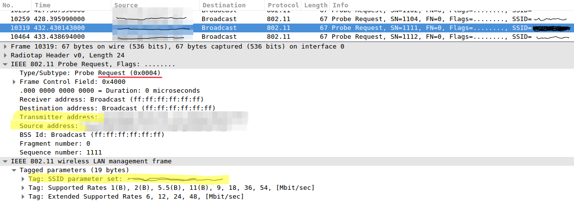 .: Как собрать wifi probe requests