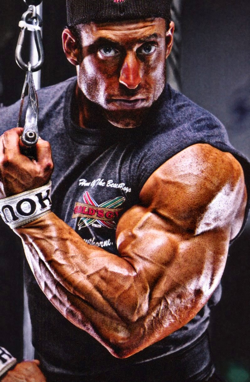 the beauty of male muscle: Erik