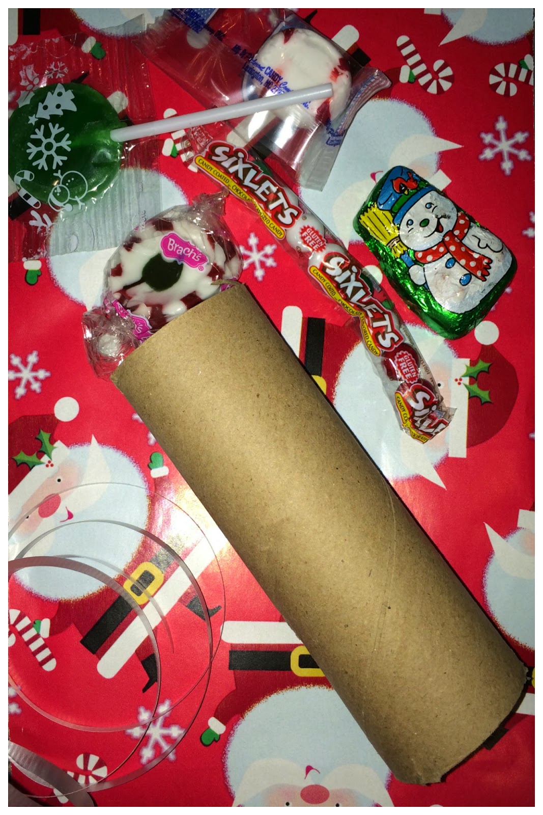 Make your Own Holiday Candy Poppers - A Sparkle of Genius