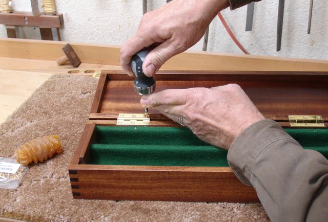 Woodworks by John: Celtic Flute Case is in the Mail