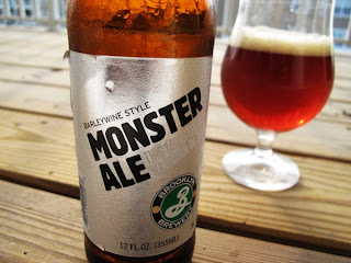 beer blog: Brooklyn Monster Ale, uma Barley Wine de respeito
