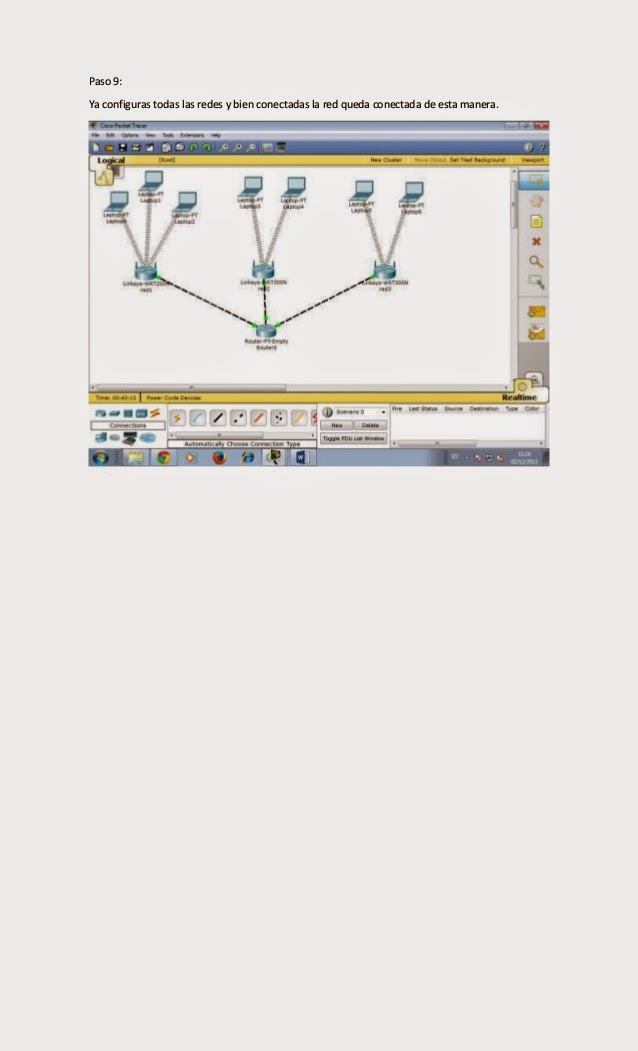 Configuración de aplicaciones y Servicios (CBTIS73): Simuladores de Redes