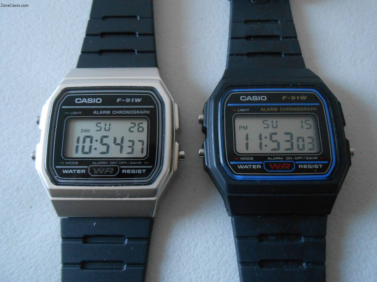 Zona Casio: Prueba: Casio F-91-WM. Vuelve "el grande"