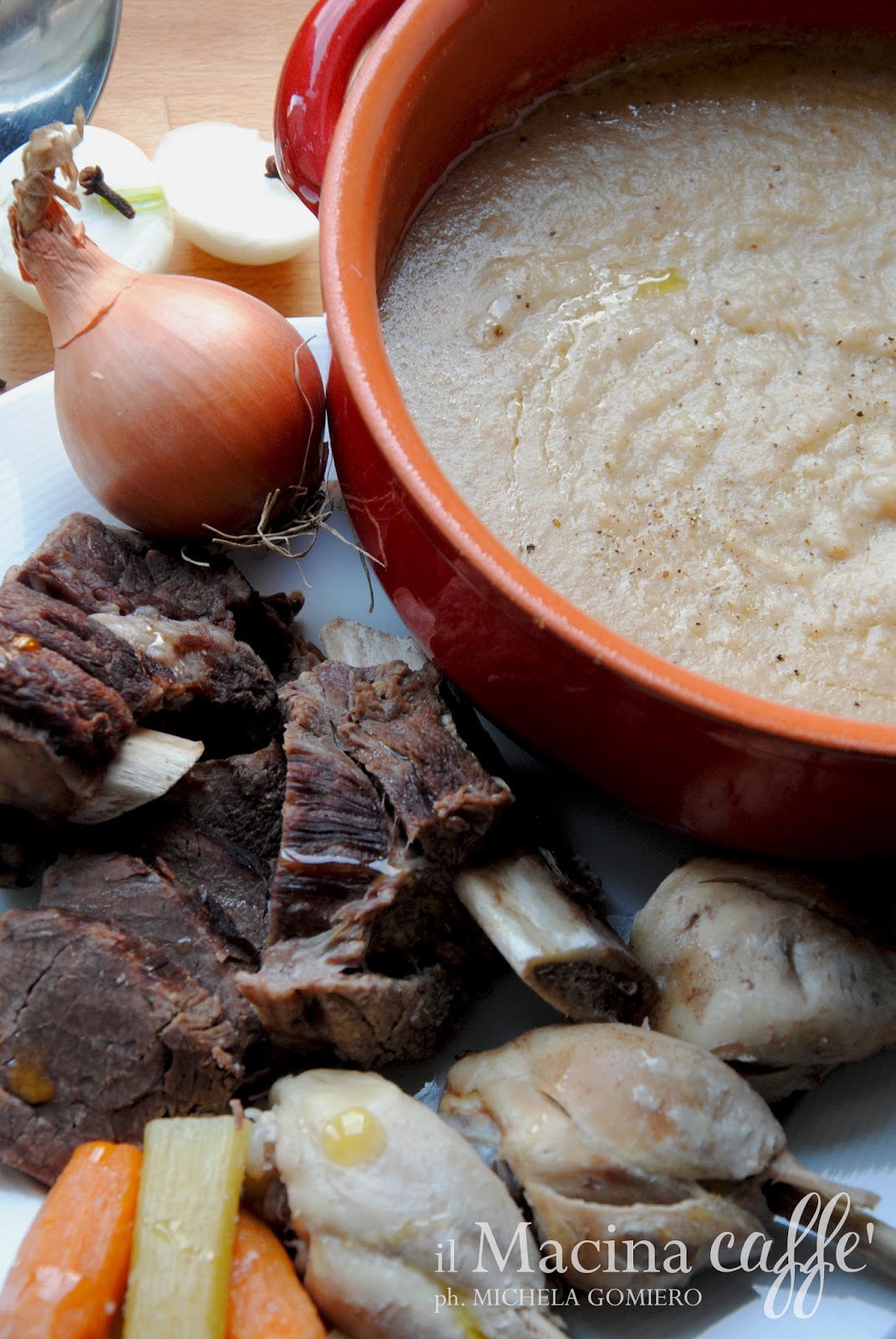 il Macina Caffè: Pearà con il lesso, la regina di Verona