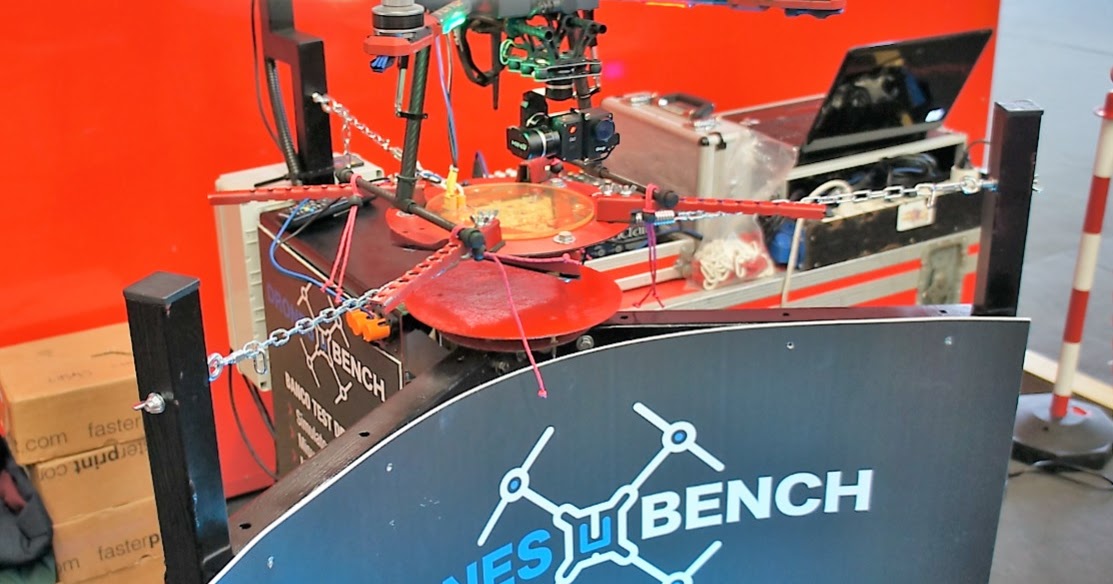 Dronesbench, banco prova per la diagnosi e la messa a punto dei droni ...
