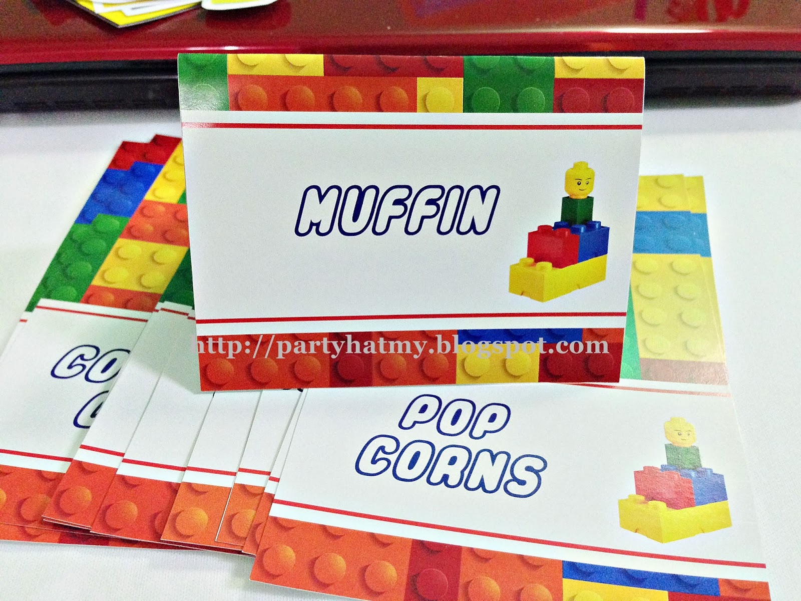 Party Hat: Lego Birthday Party