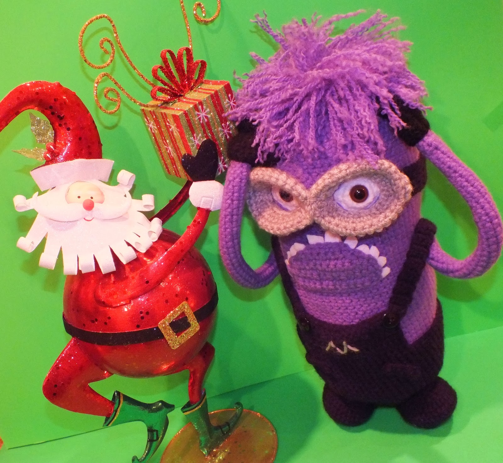 Connie's Spot© Crocheting, Crafting, Creating!: Wacky Purple Minion