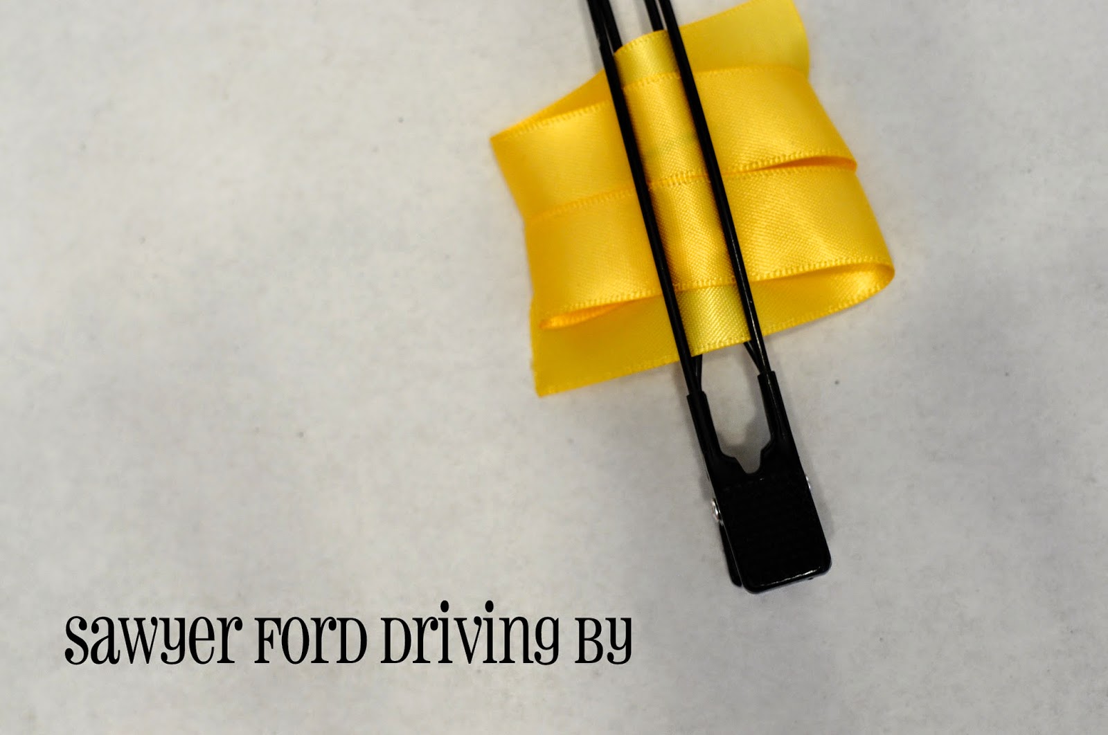 Sawyer Ford Driving By: Boutique Bows