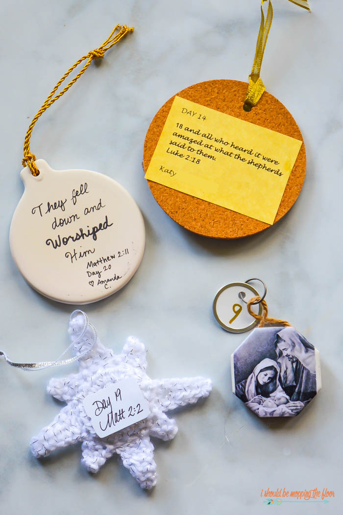 25 Jesse Tree Ornaments | i should be mopping the floor