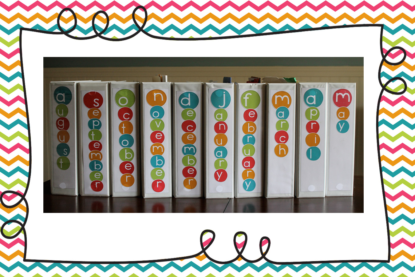 Mrs. Prince and Co.: Monthly Binders {Get Organized!}