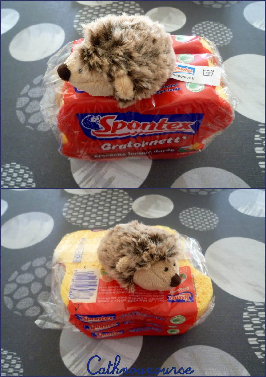 Le blog de Cathnounourse: Ernie le hérisson de Spontex