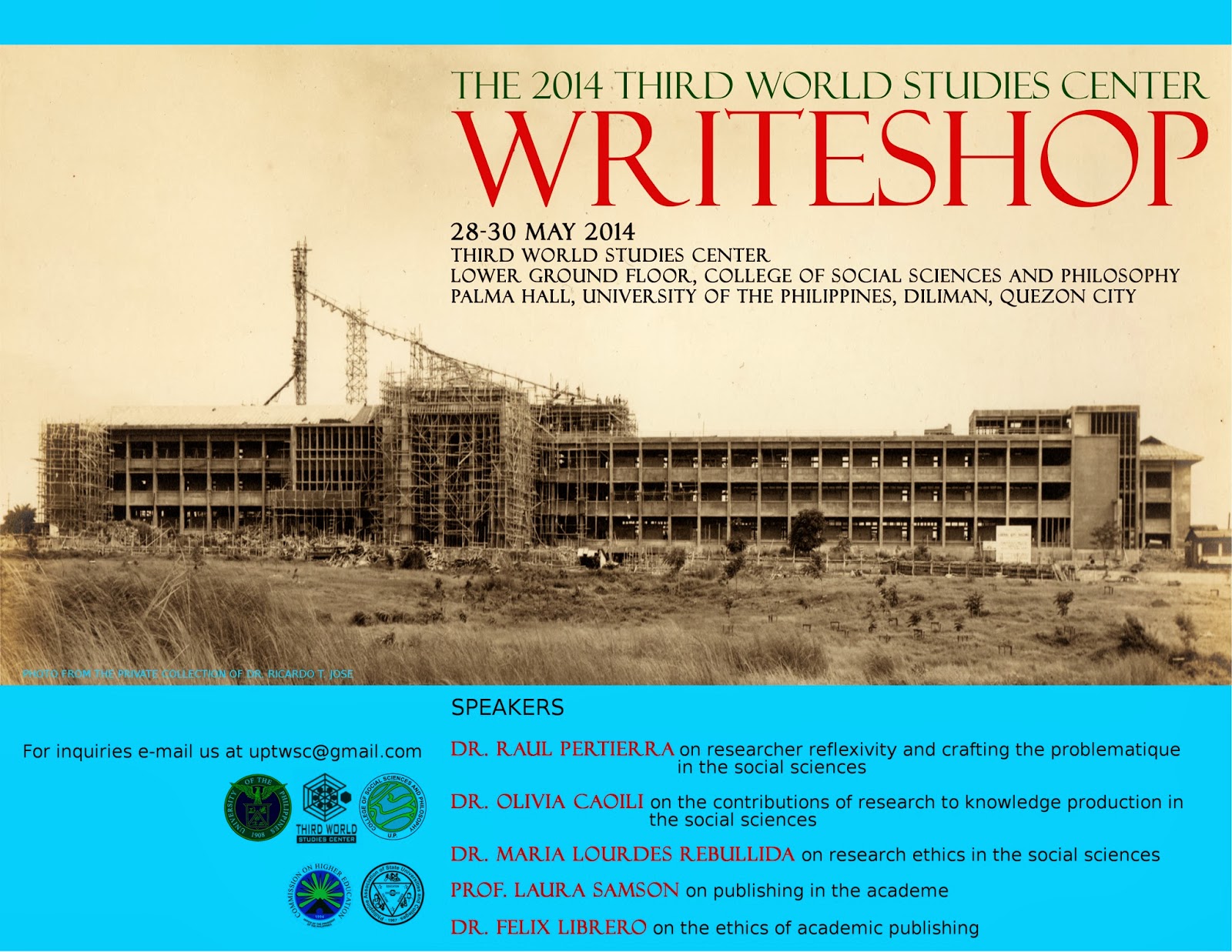 UP THIRD WORLD STUDIES CENTER: CALL FOR APPLICATIONS: The 2014 TWSC ...