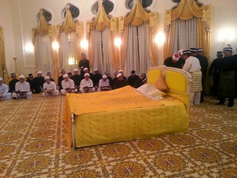 UPDATE !!! GAMBAR SEKITAR MAJLIS KEMANGKATAN ALMARHUM SULTAN PERAK ...