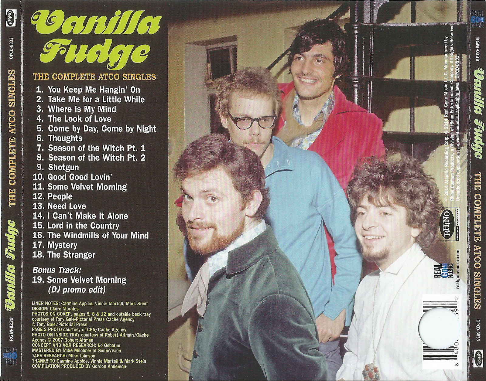Darius, Don't You Get The Feelin: Vanilla Fudge - The Complete Atco ...