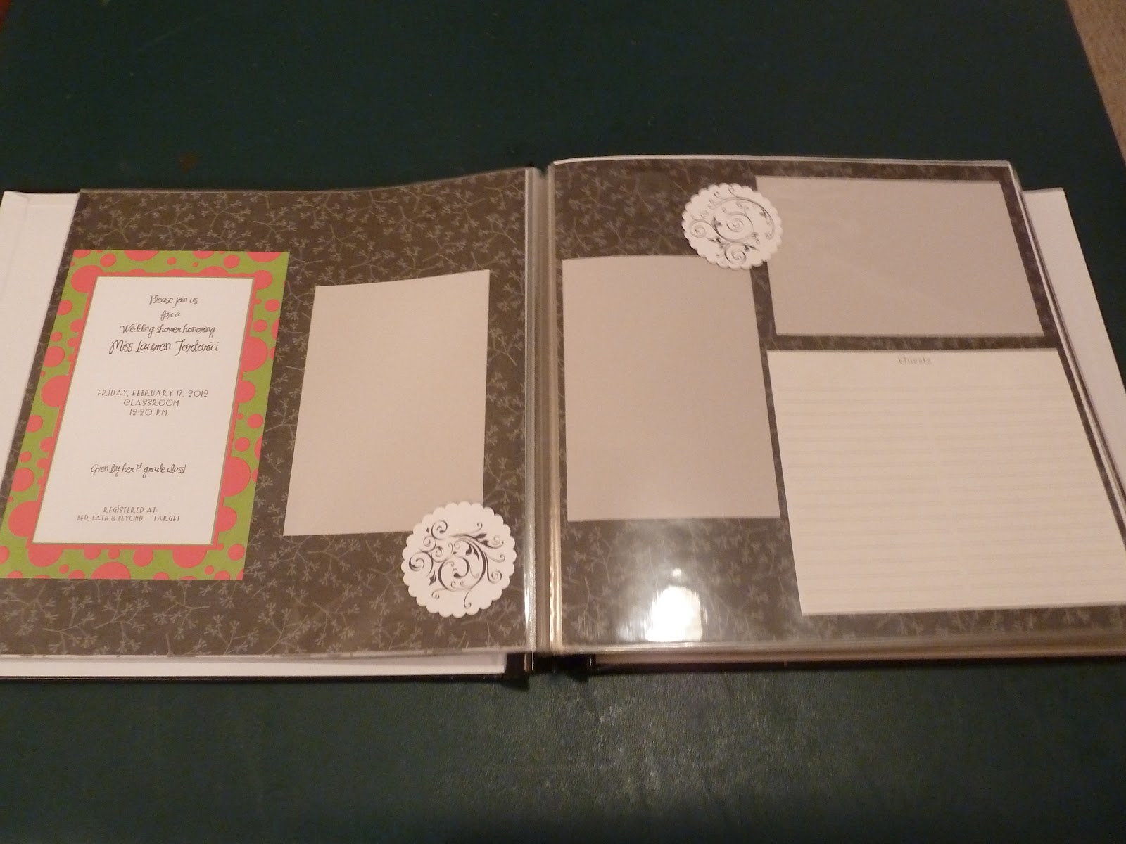 Room Mom Extraordinaire: Teacher Wedding Shower