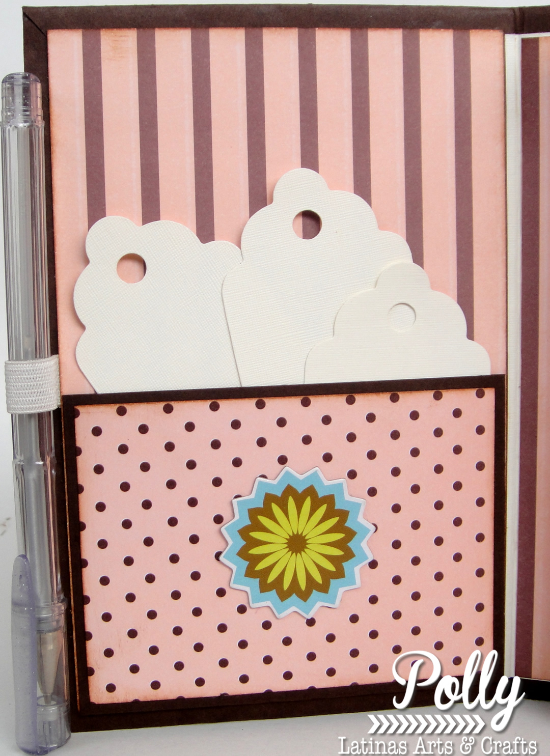 Manualidades Polly: Tutorial 65 con LAC - Porta Libreta