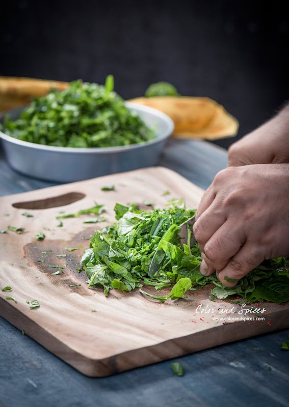 Color and Spices: Saak bhaja...