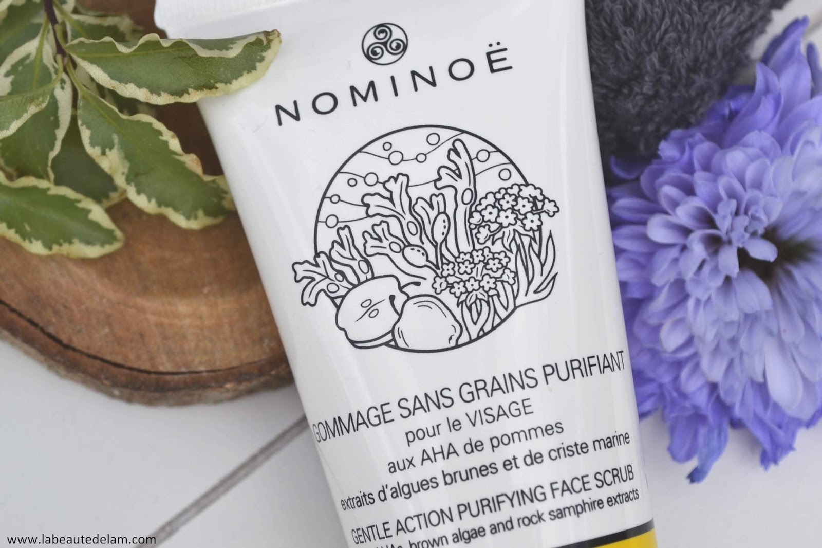 Que vaut le gommage sans grains purifiant pour le visage Nominoë