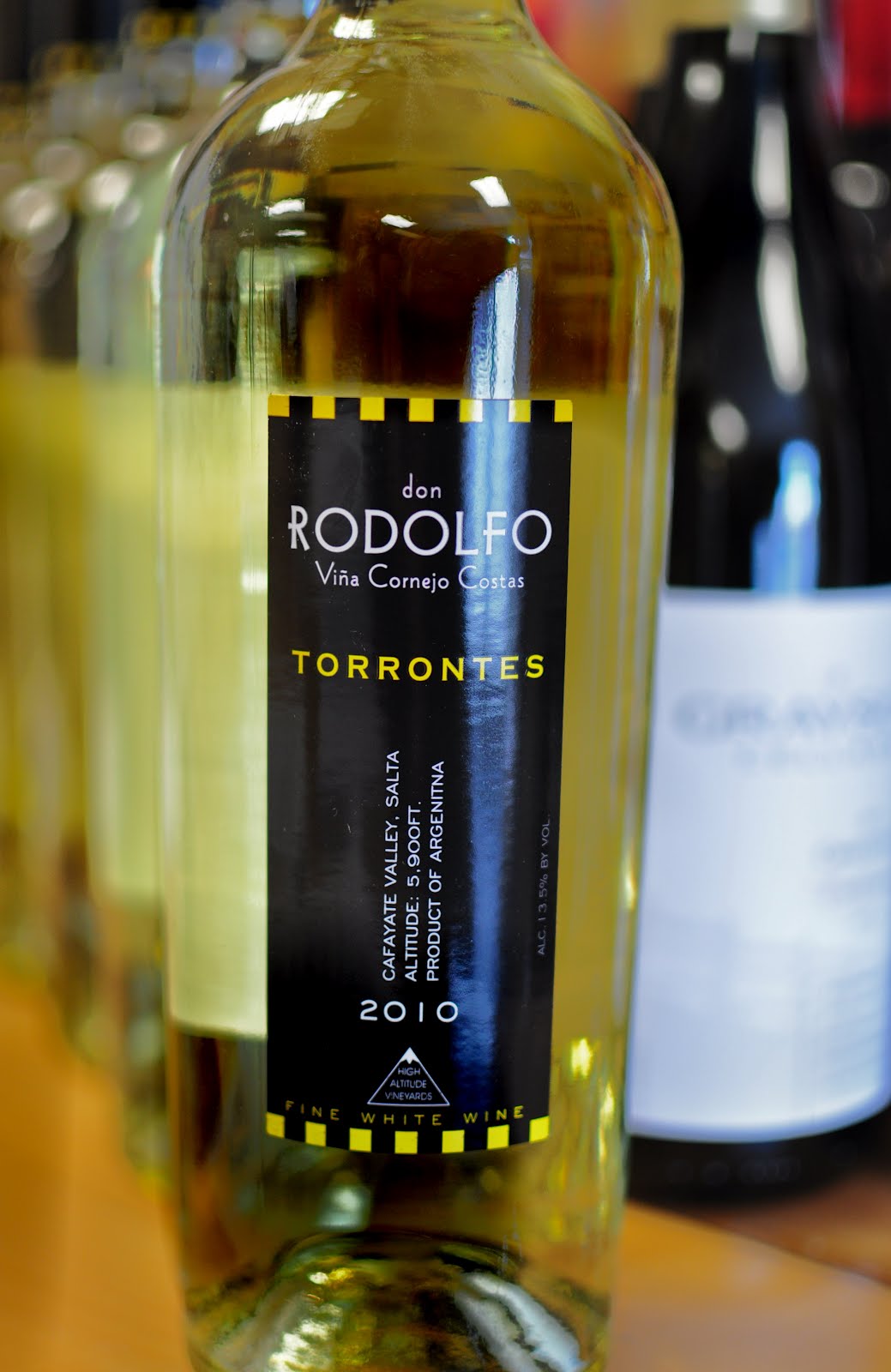 Karyn's Wine Blog: Don Rodolfo Torrontes