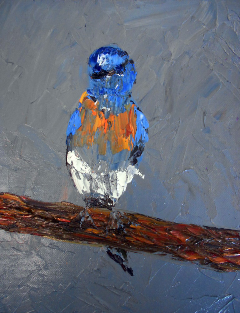 Palette Knife Painters, International: "For the Birds" new series by ...