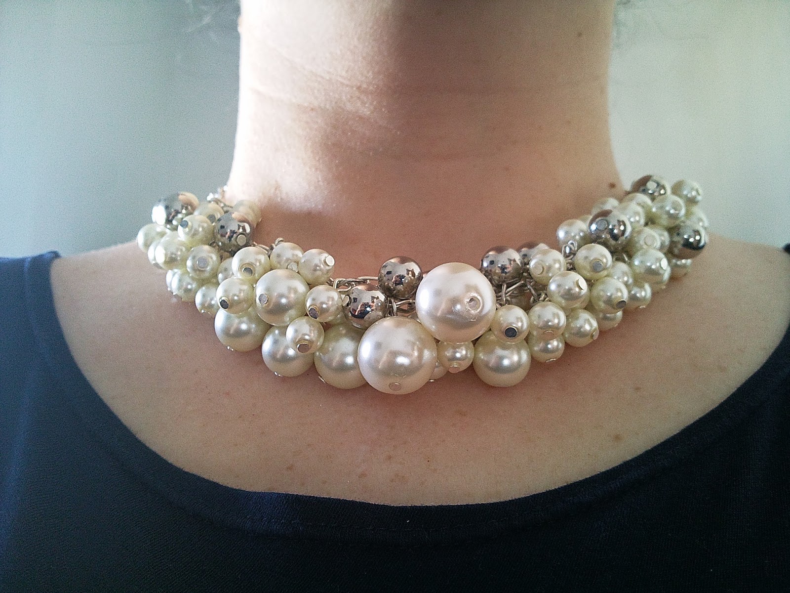 Mamimakeupbeauty Diy Mi Collar De Maxi Perlas