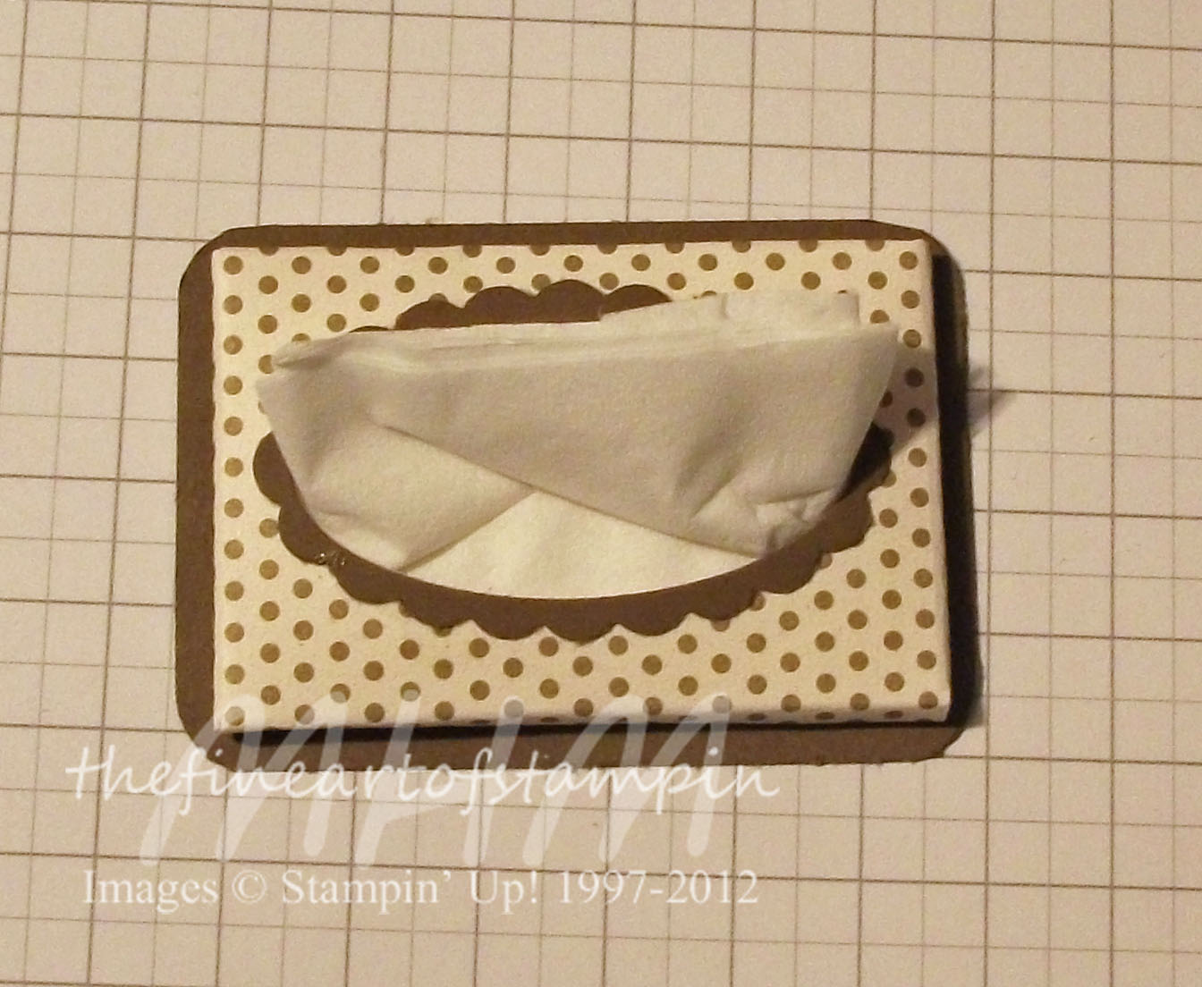 The Fine Art of Stampin': Tutorial Tuesday - Get Well Soon Tissue Box ...